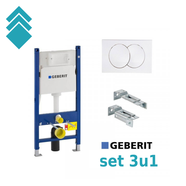 Geberit Tipka Delta 50 – mat hrom | Ceramica ABR