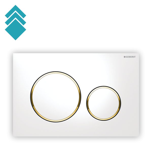 Geberit Tipka Sigma 30 – bela mat | Ceramica ABR