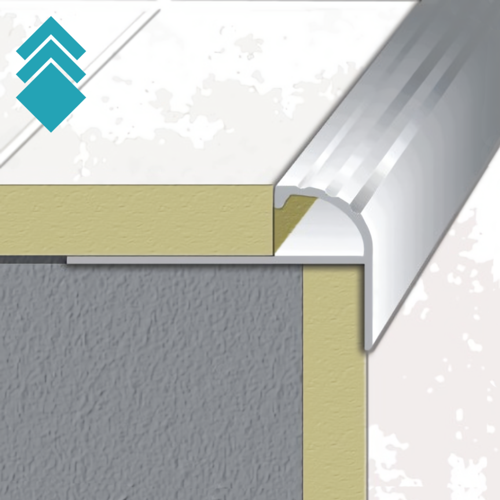 Aluminijumska lajsna za stepenište 250cm Al-Step-360