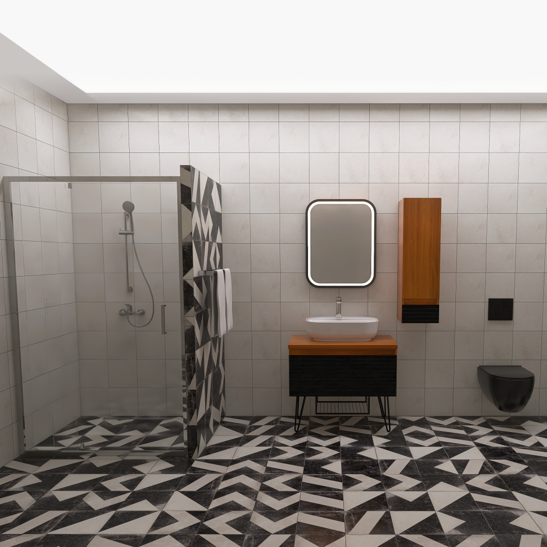 Moderno Kupatilo Sa Name tajem Visokog Kvaliteta SQ 0 Ceramica ABR Moderno Kupatilo Sa Name tajem Visokog Kvaliteta SQ 0 Ceramica ABR