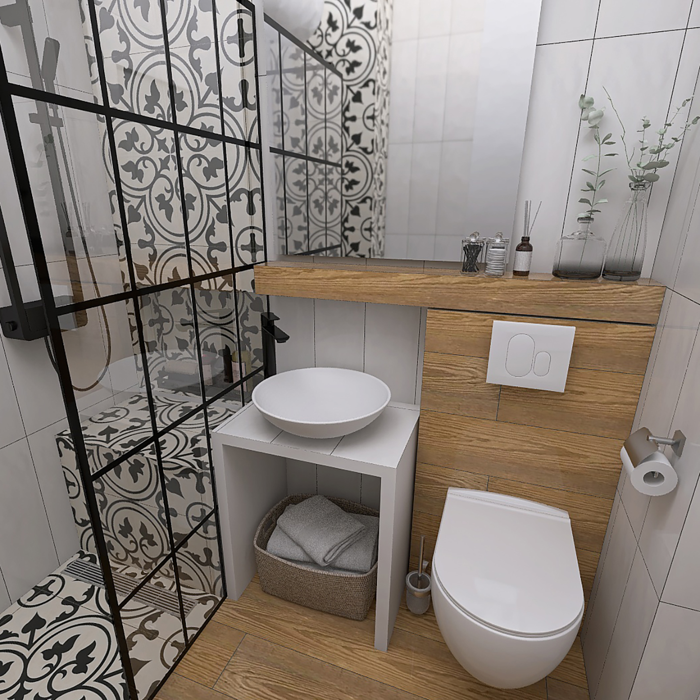 Španske pločice za rustičan stil kupatila – Berna Miel | Ceramica ABR